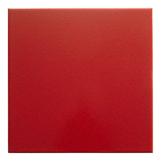 Monocolor Premium Rojo Volcan Ceramic Floor and Wall Tile ...