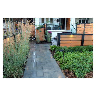 Riverdale Front Yard - Contemporary - Landscape - Toronto - by Green ...