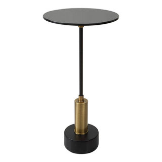 Uttermost Spector 12x24" Modern Accent Table - Transitional - Side ...