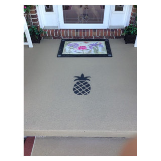 Spray Texture Concrete Overlay - Washington, D.C. - par Elite Concrete ...