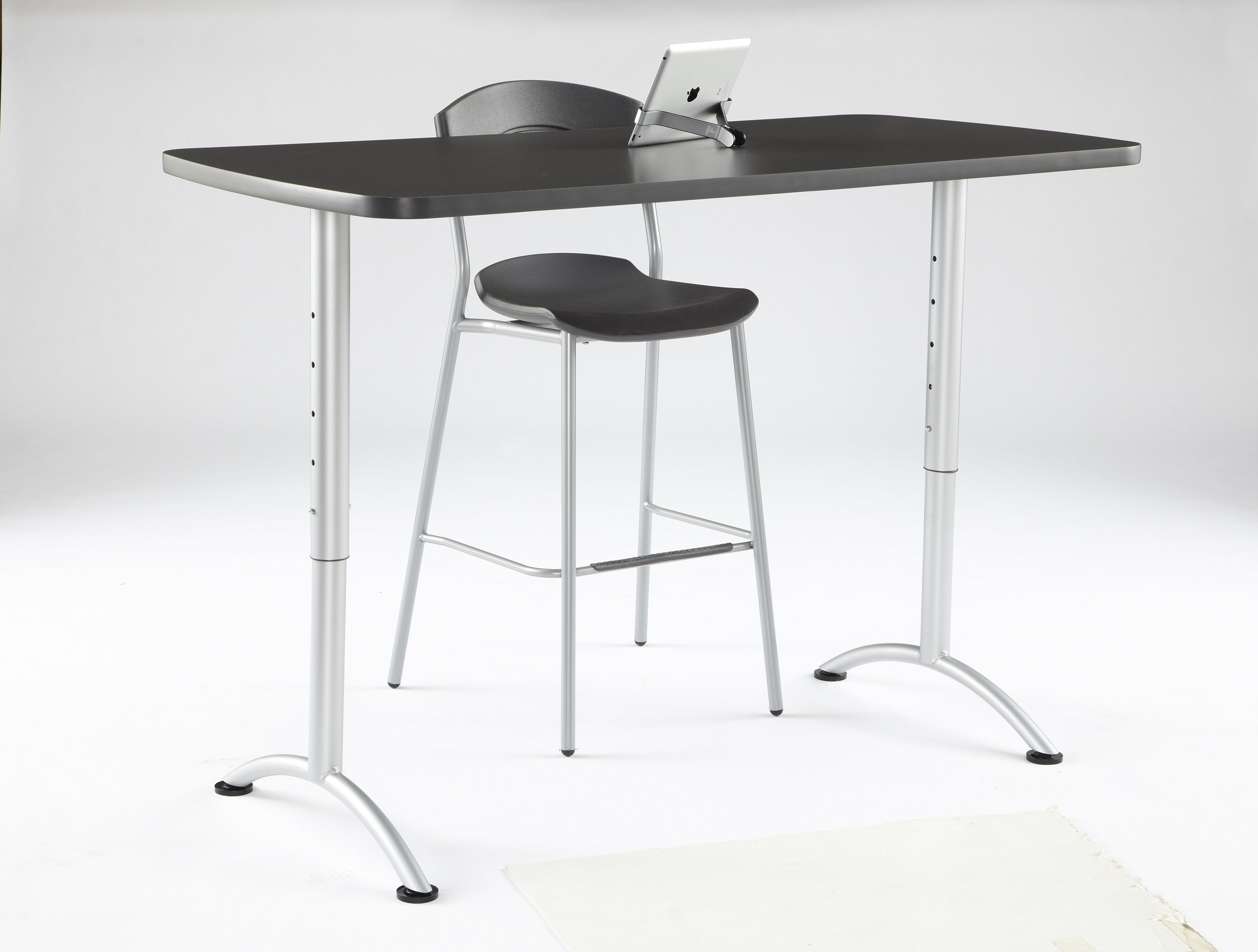 ARC 30x60 Adjustable Rectangular Table - Contemporary - Desks And ...