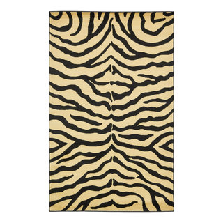 Unique Loom Okapi Wildlife Rug, 5'x8' - Contemporary - Area Rugs - by ...