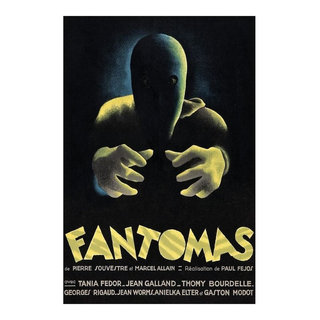 "Vintage Film Posters: Phantoms "Fantomas" Paper Print, 14"x20", 34"x50 ...