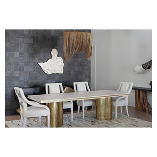 Tate - Contemporary - Dining Room - Charlotte - by Lucy and Company ...