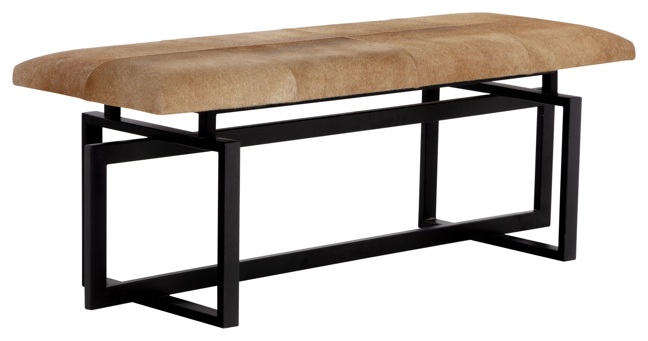 Pilar Bench Brown - Transitional - Upholstered Benches - by Sunpan ...