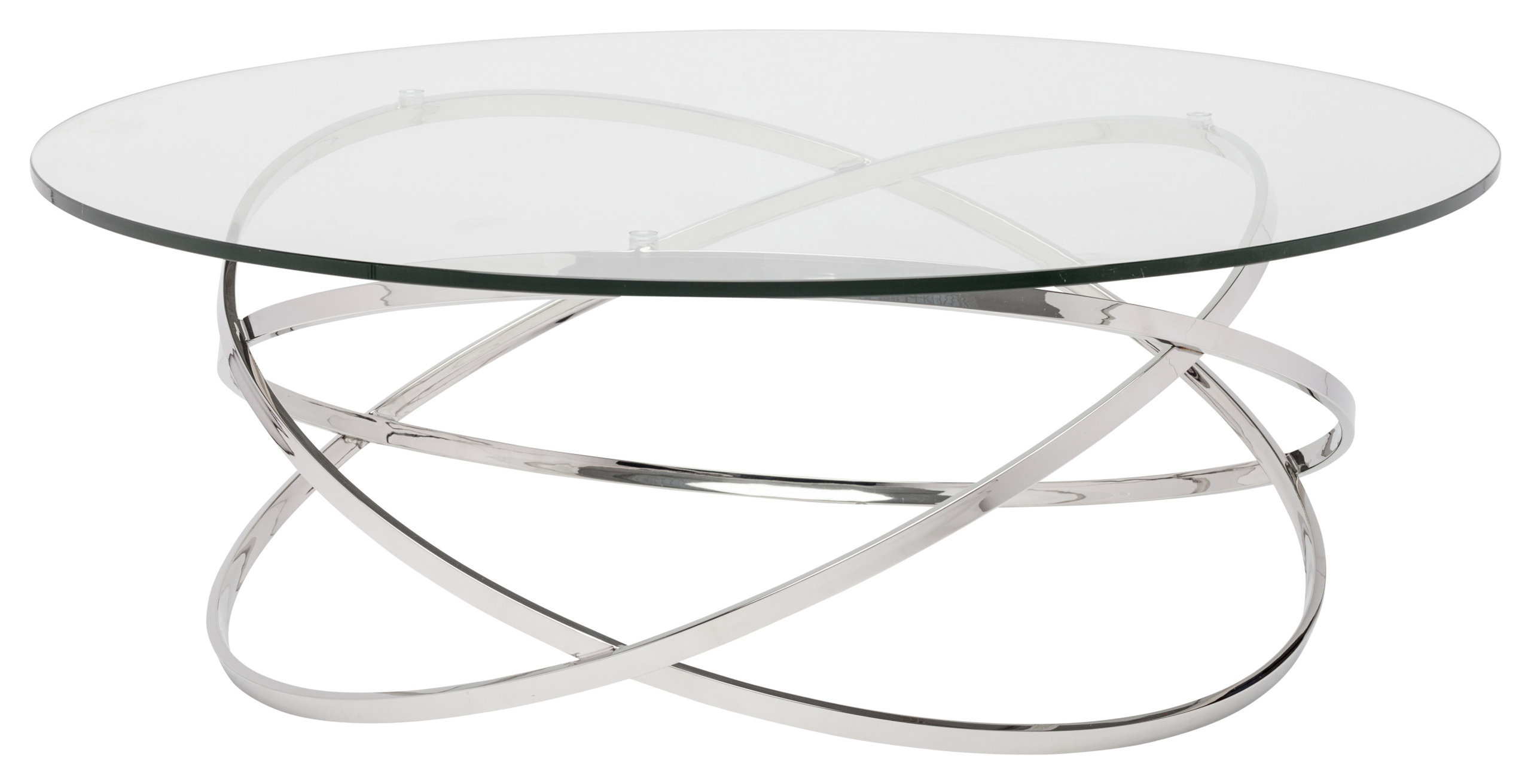 Corel Coffee Table, Silver - Contemporary - Coffee Tables - by Nuevo ...