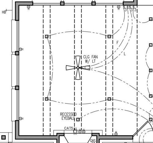 Ceiling beam spacing and size