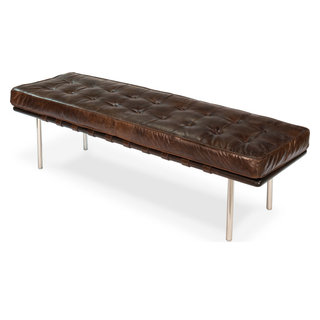 Prince Albert Bench - Contemporary - Upholstered Benches - by ...
