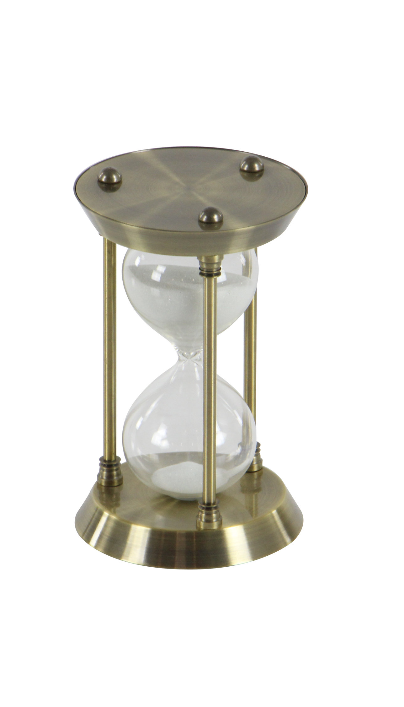 Metal/Glass Quarter Hourglass With 15 Minutes Time Interval ...