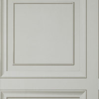 Distinctive Grey Square Panel Wallpaper, Bolt - Transitional ...