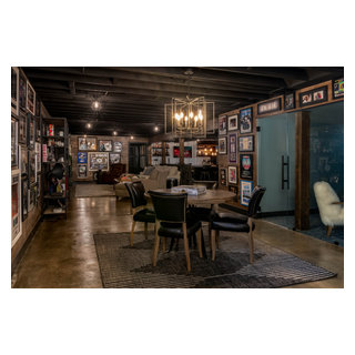 Rock Star Industrial Basement - Industrial - Basement - Philadelphia ...