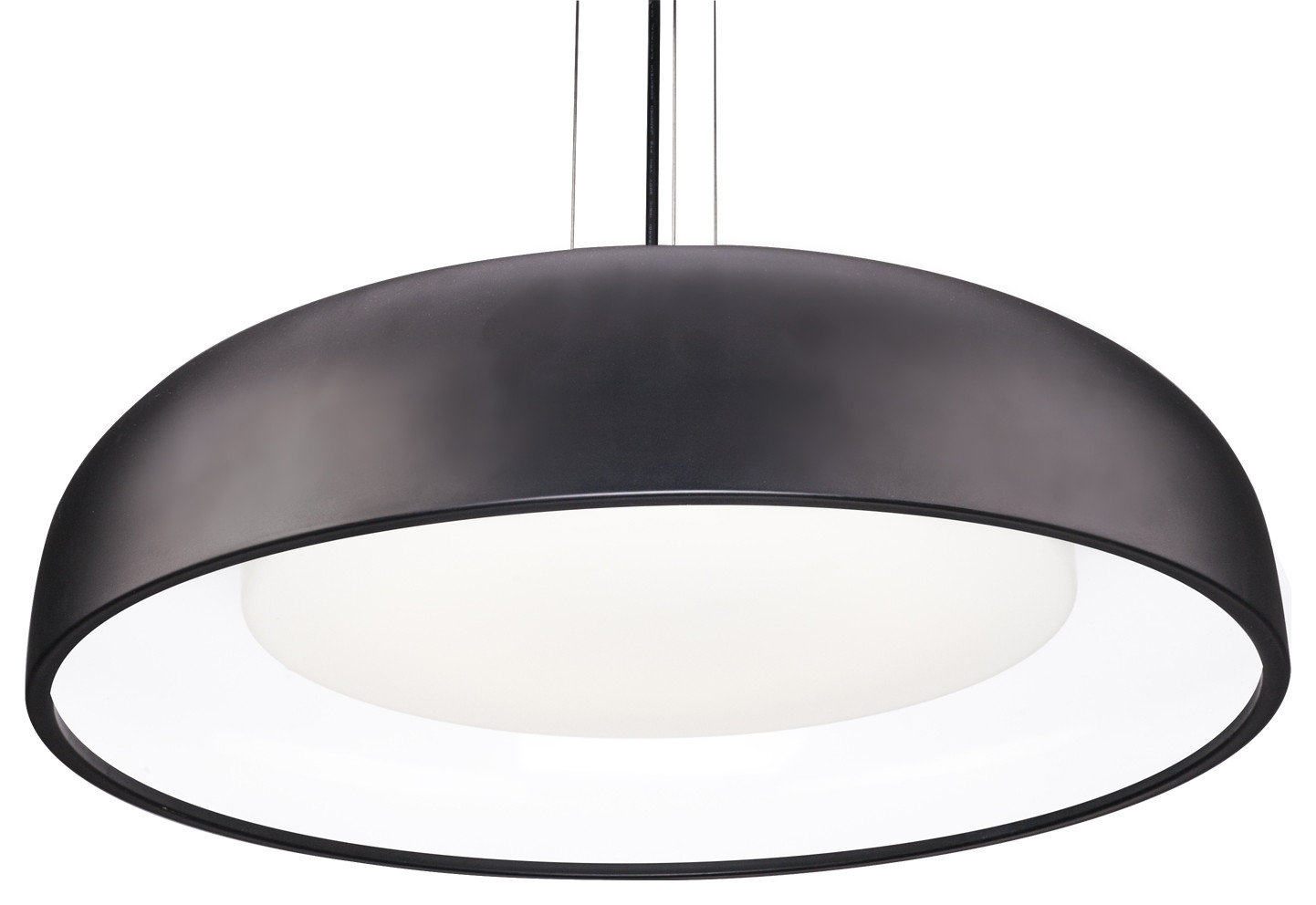 Beacon Pendant Light, Black, 24x6 - Transitional - Pendant Lighting ...