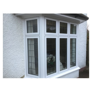 uPVC Flush Casement Bay Window - Traditional - Exterior - London - by ...