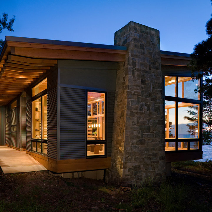 75 Beautiful Corrugated Iron Houses Home Design Ideas & Designs | Houzz AU