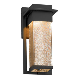 Fushion Pacific Small Outdoor Wall Sconce, Mercury - Transitional ...