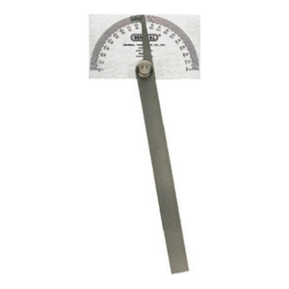 General Tools 17 Adjustable Square Head Protractor, 6", Steel, 6 ...