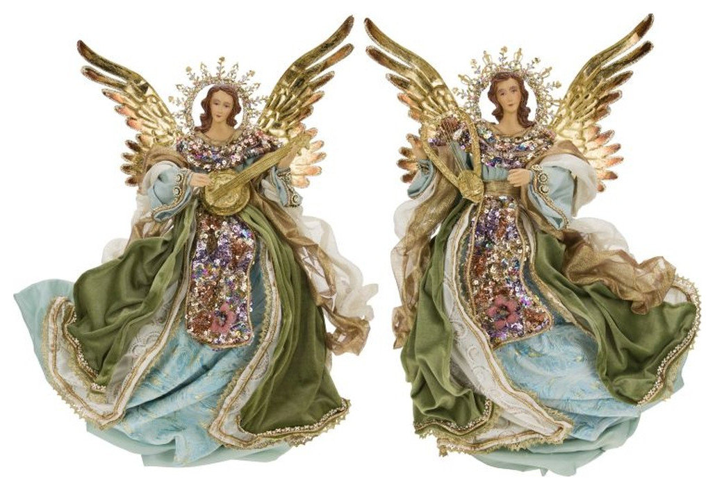 Mark Roberts 2020 Collection Blue Flying Angel 18" Assortment of 2 ...