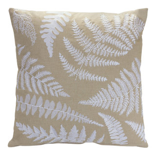 Fern Pattern Pillow - Tropical - Decorative Pillows - by Melrose ...