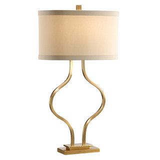 Brass Bow Lamp - Transitional - Table Lamps - by HedgeApple | Houzz