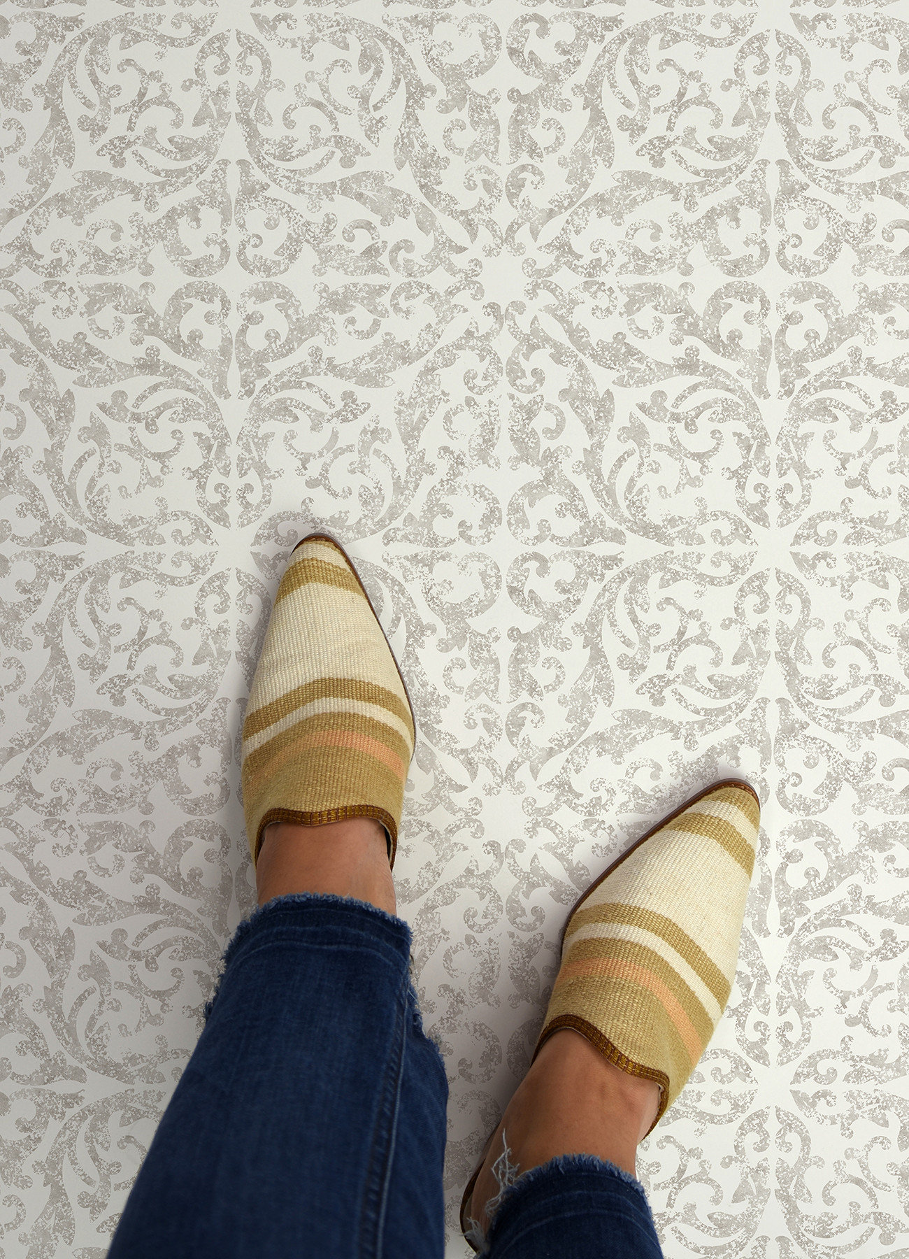 Estate Peel & Stick Floor Tiles, Swatch - Contemporary - Tile - by ...