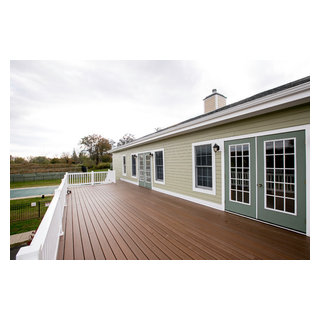 James Hardie Siding & Wolf Composite Deck - New York - by North East Remodeling Group, Inc. | Houzz