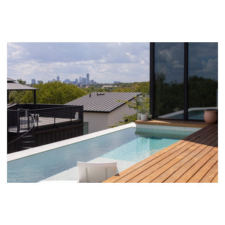 Mansell Summit ATX skyline views - Modern - Pool - Austin - by ...