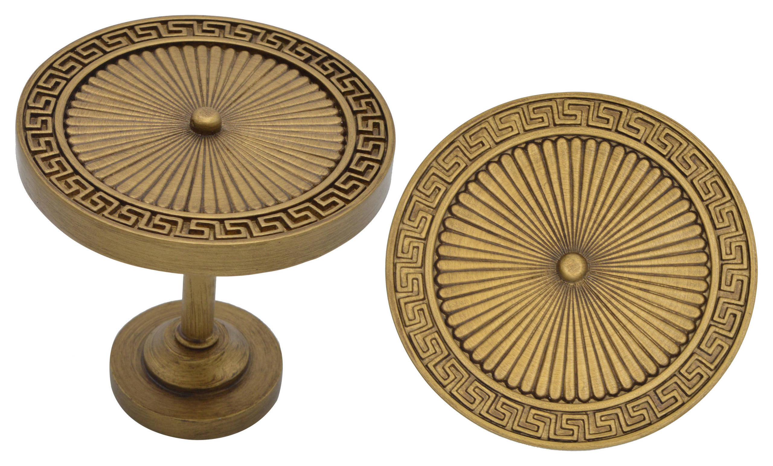 Large Agia Medallion Drapery Holdback, Set of 2 - Traditional - Window ...