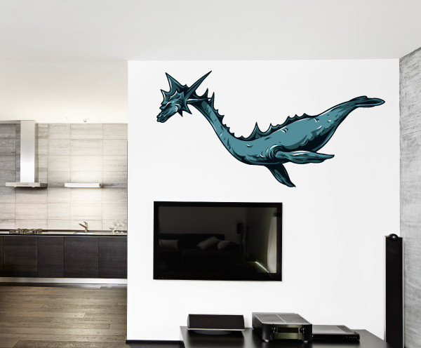 Mythical Creature Vinyl Wall Decal MythicalCreatureUScolor032, 12 in ...