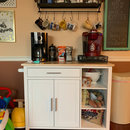 Maxine Kitchen Cart - Transitional - Kitchen Islands And Kitchen Carts ...