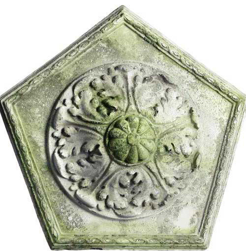 Penta Wall Medallion - French Country - Outdoor Wall Art - by Orlandi ...