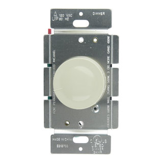 Sunlite E1000/I Rotary Dimmer, Ivory - Traditional - Timers And ...