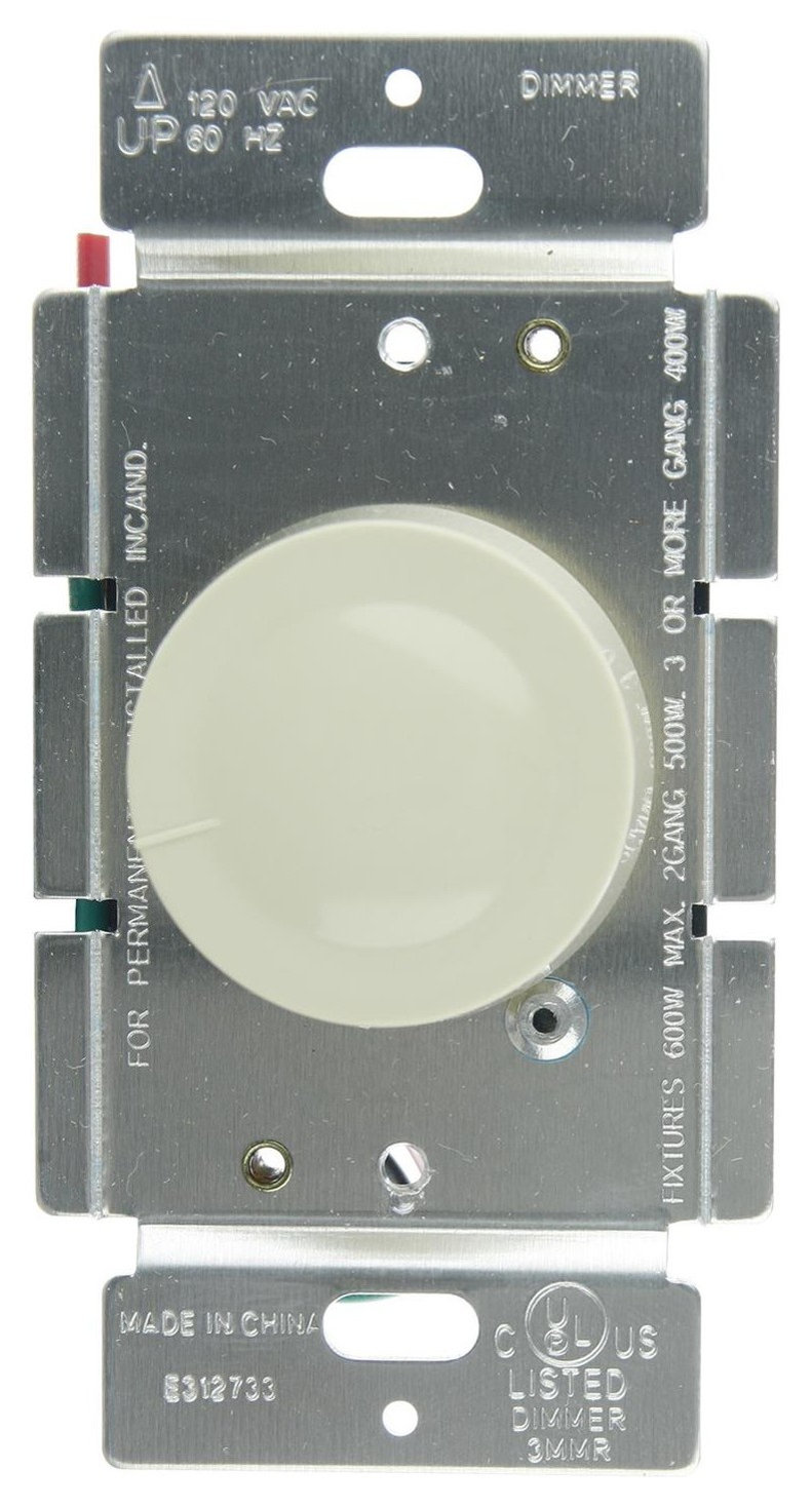 Sunlite E1000/I Rotary Dimmer, Ivory - Traditional - Timers And ...