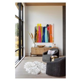 winter park mountain home - Rustic - Living Room - San Francisco - by ...