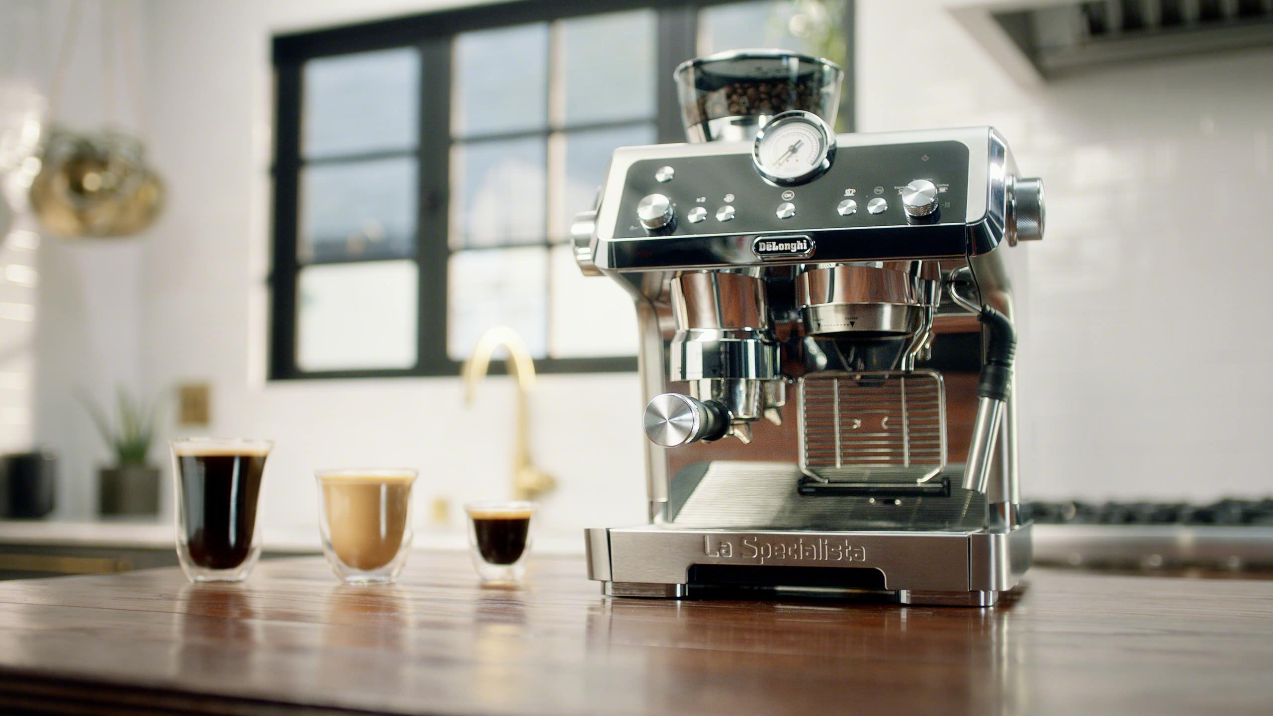 Delonghi La Specialista Stainless Steel Espresso Maker with Dual ...