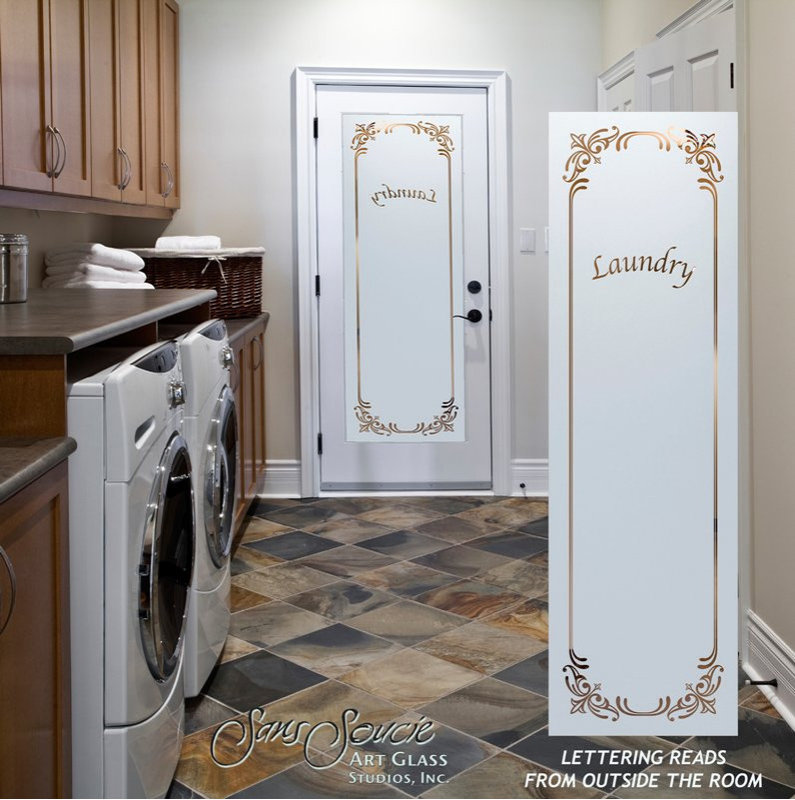 Laundry Door - Lenora - Primed - 28" x 80" - Book/Slab Door, 36" (3/0 ...