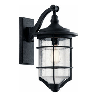 Transitional 1 Light Outdoor Wall Sconce - Coastal inspirations - 18.25 ...