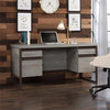 Sauder Manhattan Gate Engineered Wood Computer Desk in Mystic Oak ...
