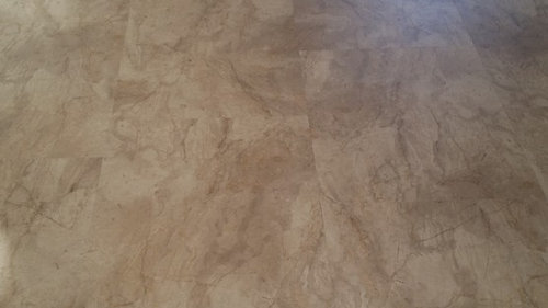 Real-World Photos of Coretec Plus Antique Marble Tile