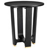 Blake Black Accent Table - Contemporary - Side Tables And End Tables ...