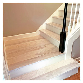 Clear Poplar Stair Treads - Traditional - Staircase - Cleveland - by ...