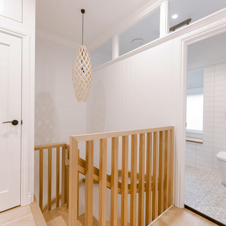 75 Beautiful Staircase with Tongue and Groove Walls Ideas and Designs ...