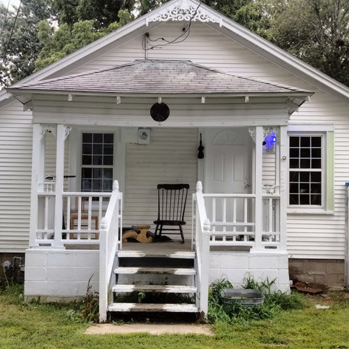 Sagging roofline cover-up ideas