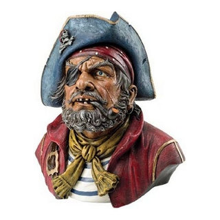 Pirate Coin Bank - Beach Style - Decorative Objects And Figurines - by ...