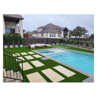 Pools With Artificial Turf - Pool - Austin - by Southern Turf Co. | Houzz