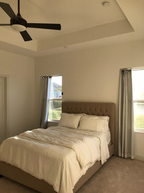 Coffer/Tray Ceiling in Master Bedroom