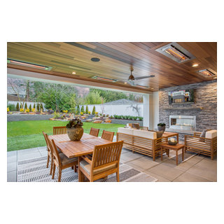 Silver Lining - Stacked Stone - Patio - San Diego - by Eldorado Stone ...