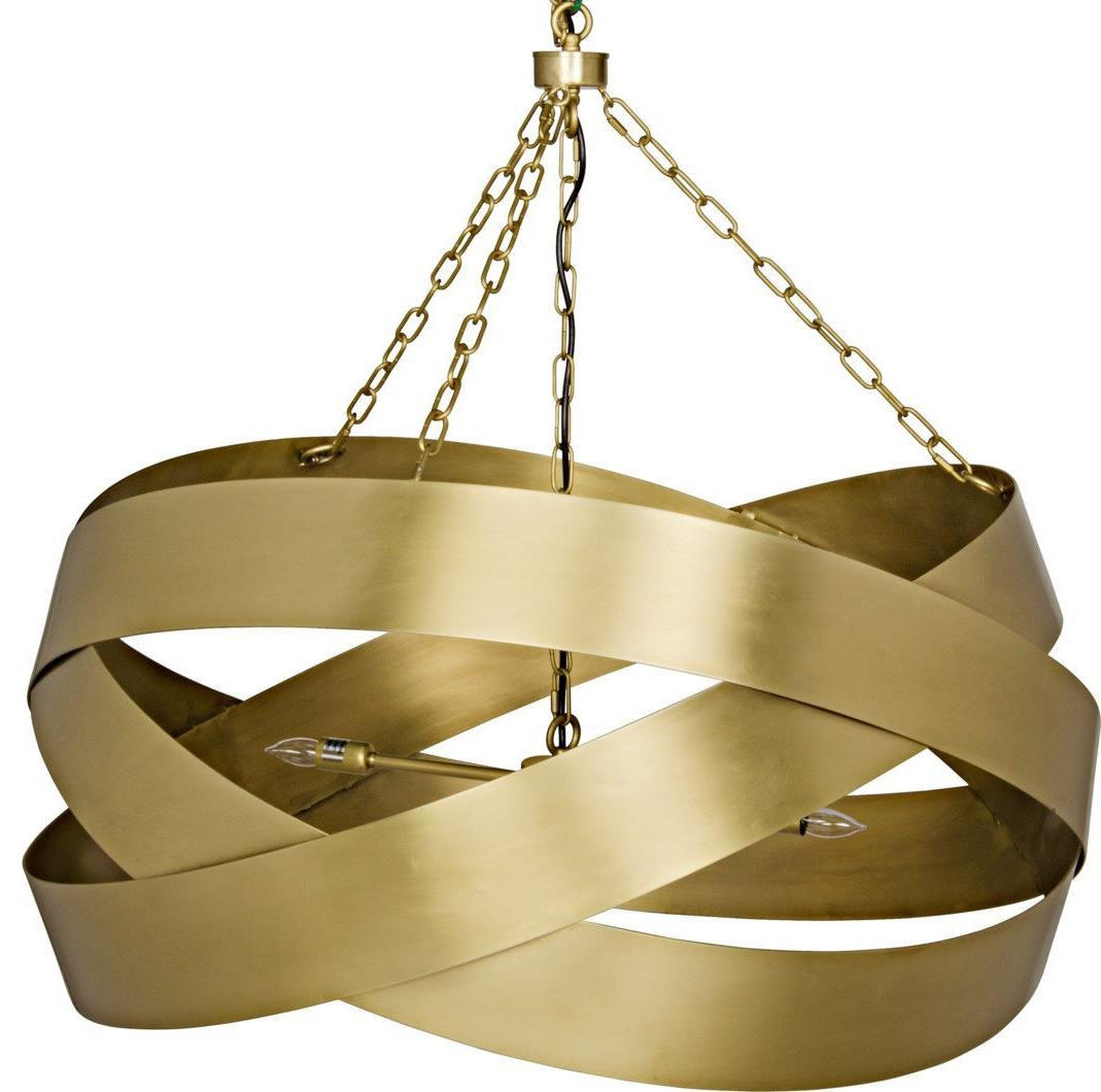 Traditional Orion Brass Pendant Light - Contemporary - Pendant Lighting ...