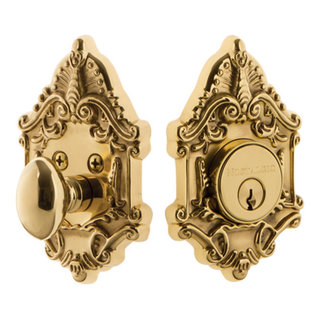Nostalgic Warehouse VICVIC_1CYL_234_NA Victorian Solid Brass ...