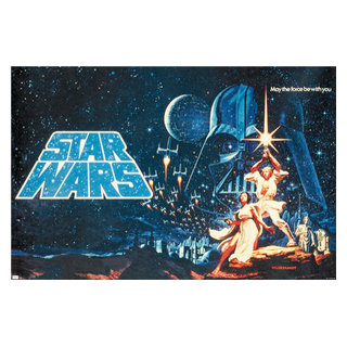Star Wars: A New Hope - Horizontal Banner - Contemporary - Prints And ...