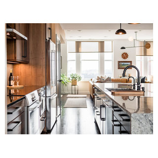 Short North Kitchen and Dining Room Remodel - Columbus, OH - Midcentury ...